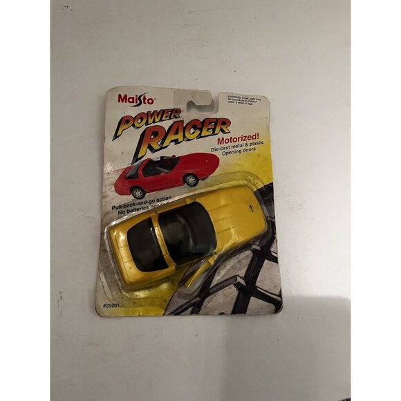 maisto | Toys | Vintage 993 Maisto 2501 143 Corvette Zr1 Power Racer Die Cast Motorized Car ...